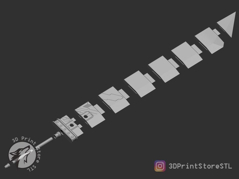 Buster Sword From Final Fantasy VII Remake - Fan Art 3D model 3D ...