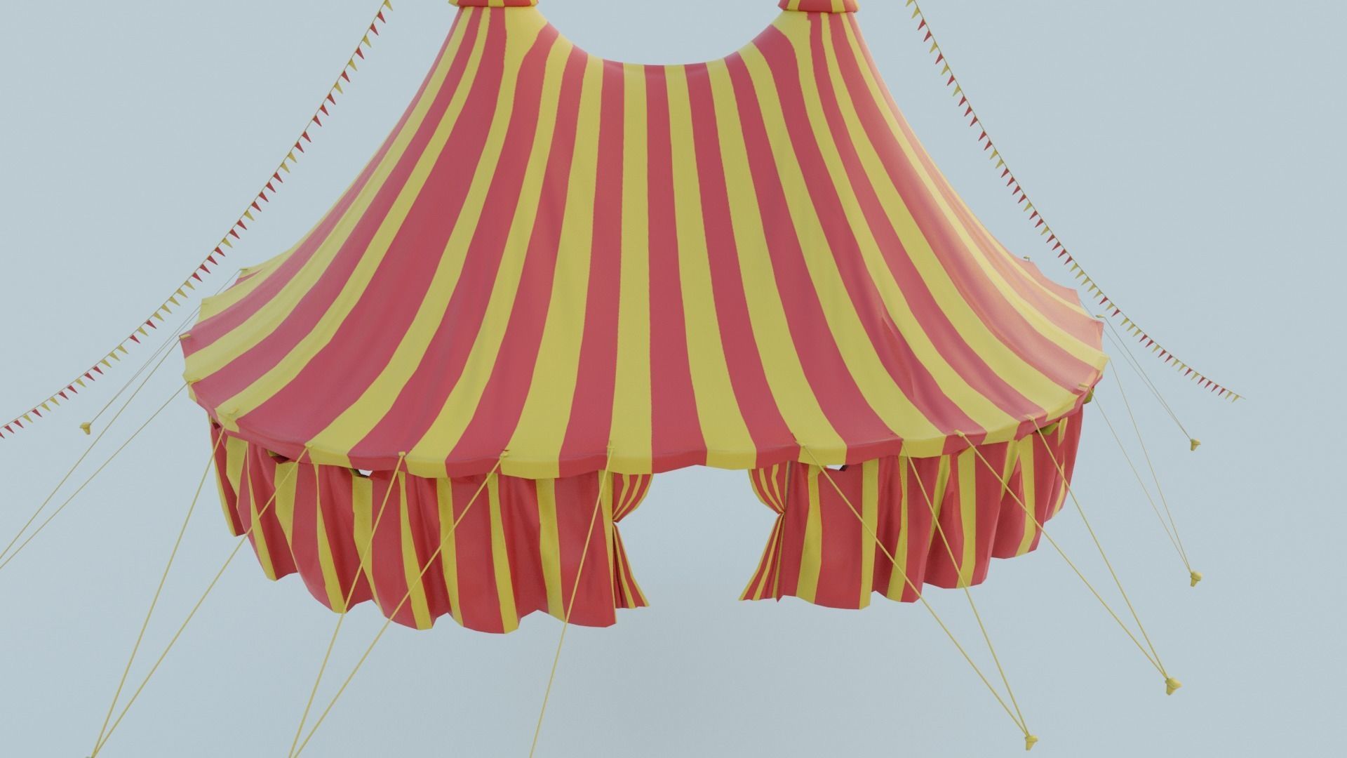 circus tent 3D model | CGTrader