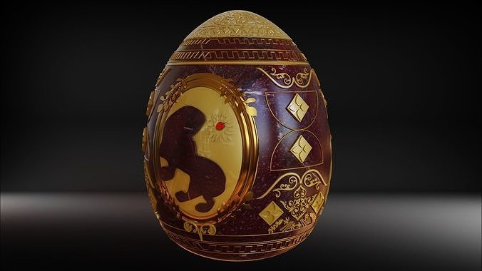 Red Notice - Egg 3D model rigged | CGTrader