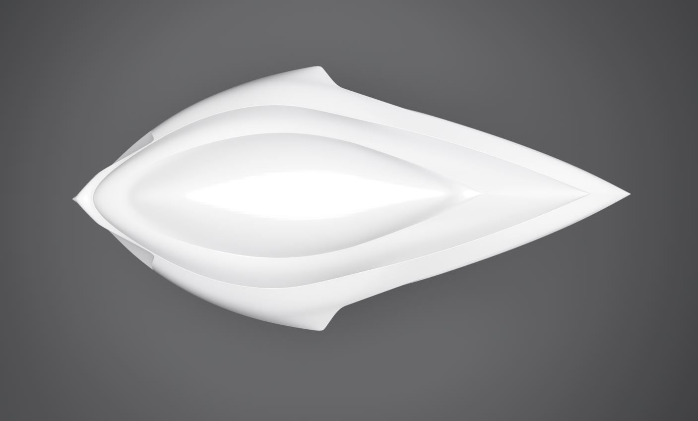 Trimaxion Drone Ship Scale Model 3D model 3D printable | CGTrader