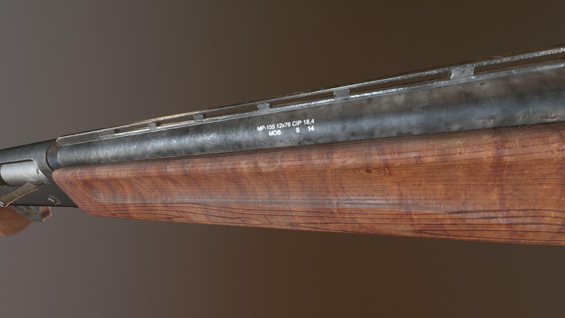 3D model MP 153 Game ready VR / AR / low-poly | CGTrader