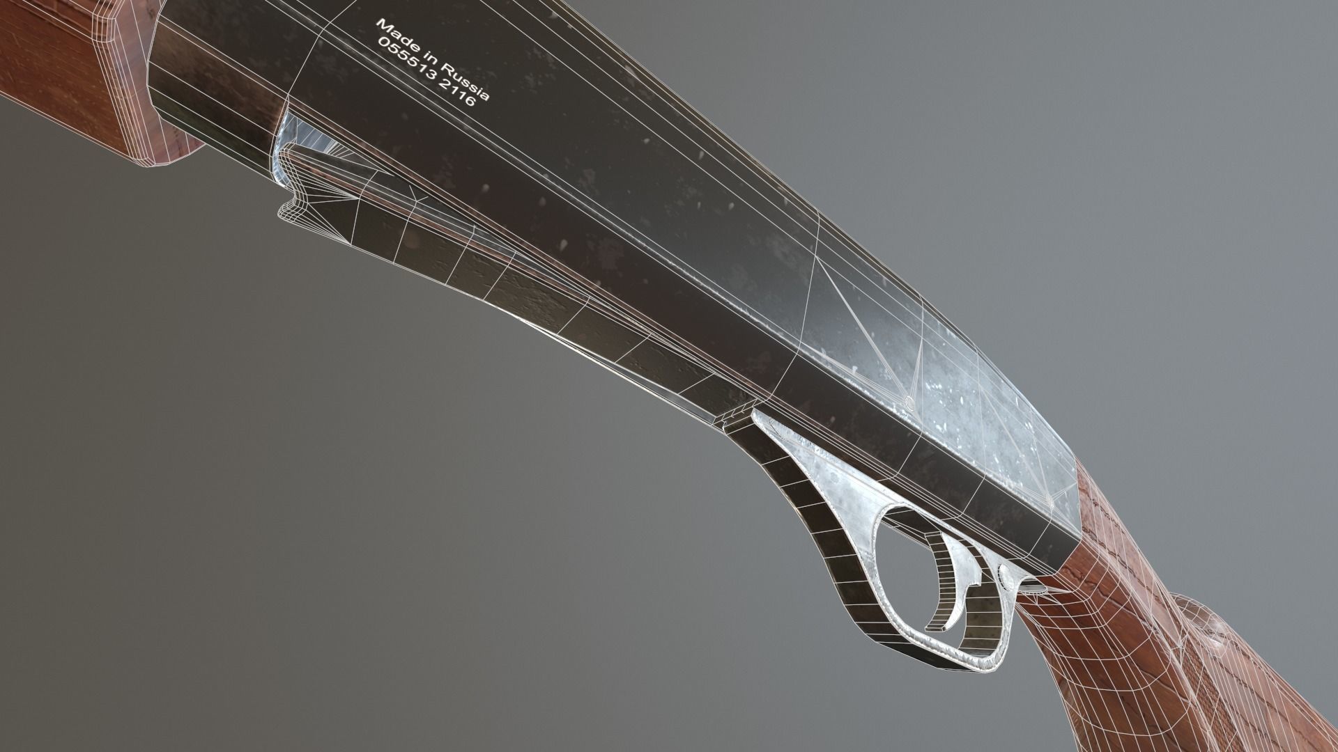 3D model MP 153 Game ready VR / AR / low-poly | CGTrader