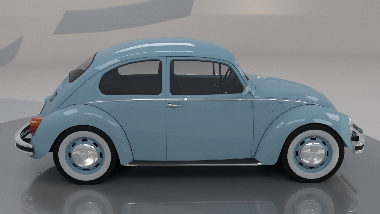Volkswagen Beetle Last Edition - Ultima Edicion 2003 3D model | CGTrader