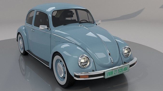 Volkswagen Beetle Last Edition - Ultima Edicion 2003 3D model | CGTrader