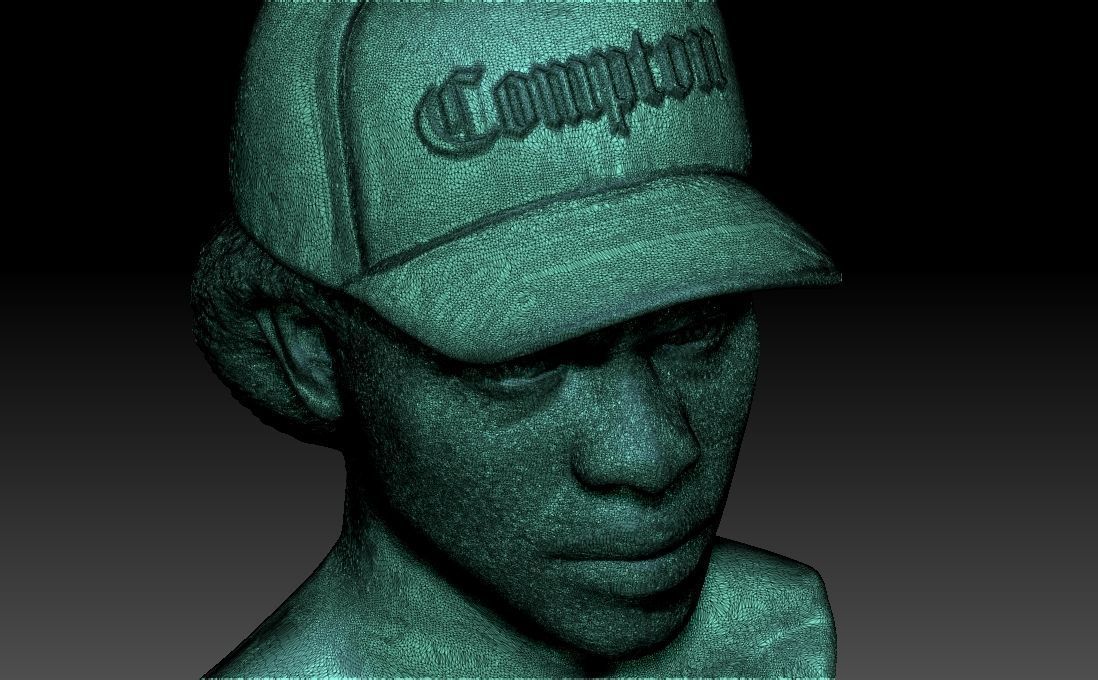 Eazy-E bust for 3D printing 3D model 3D printable | CGTrader