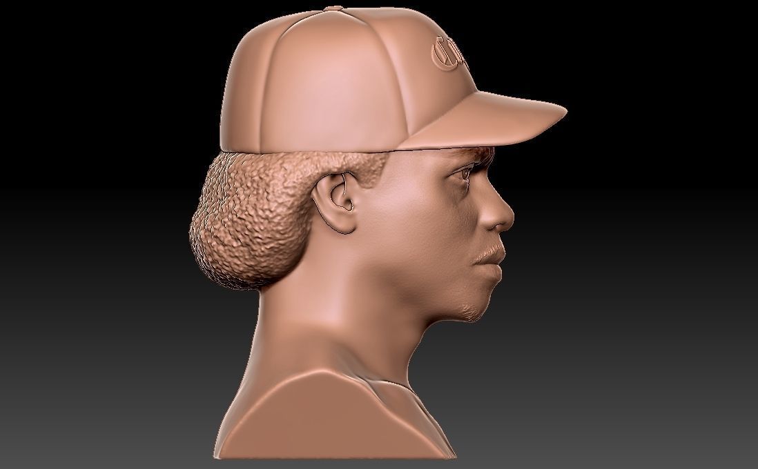 Eazy-E bust for 3D printing 3D model 3D printable | CGTrader