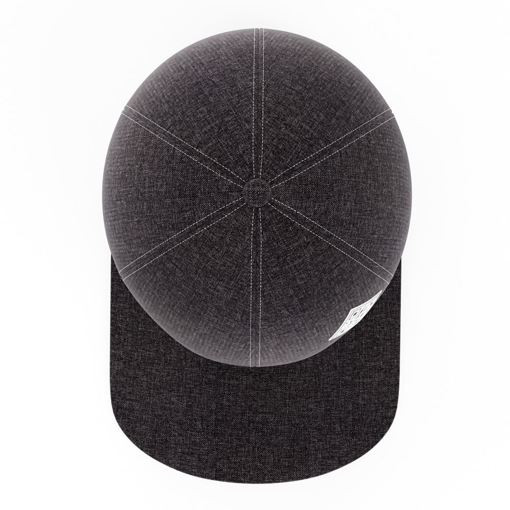 Baseball cap with qr code 3D model | CGTrader