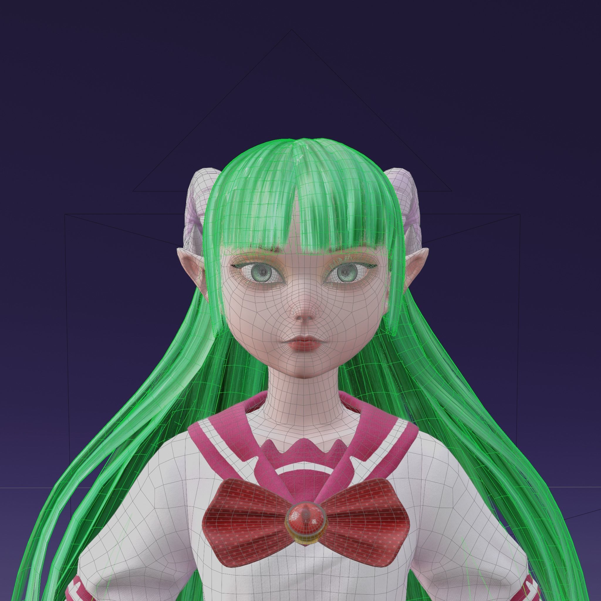 3D model Clara Valac VR / AR / low-poly | CGTrader