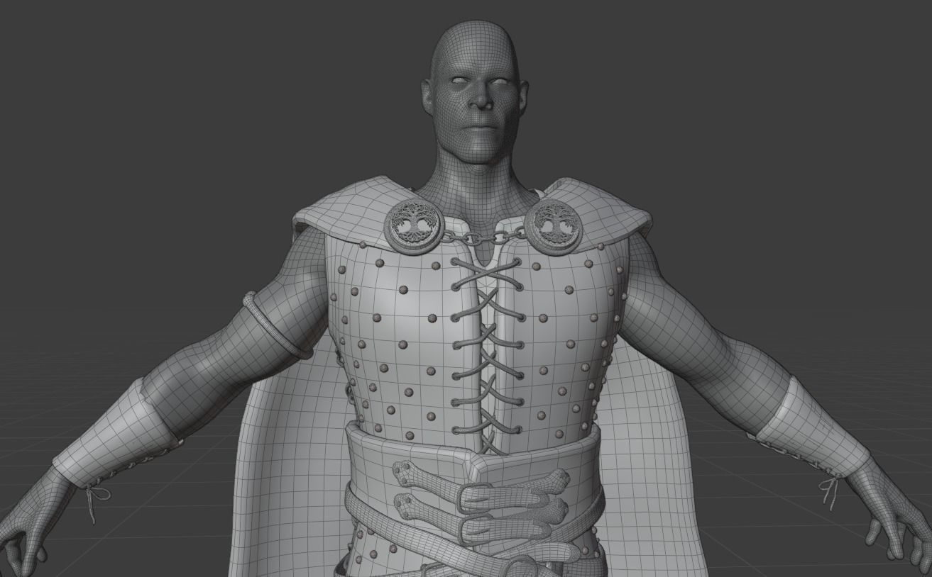 Viking Thor 3D model rigged | CGTrader
