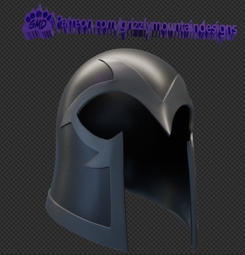 X-men First Class Sebastion Shaw Magneto helmet cosplay 3D model 3D ...