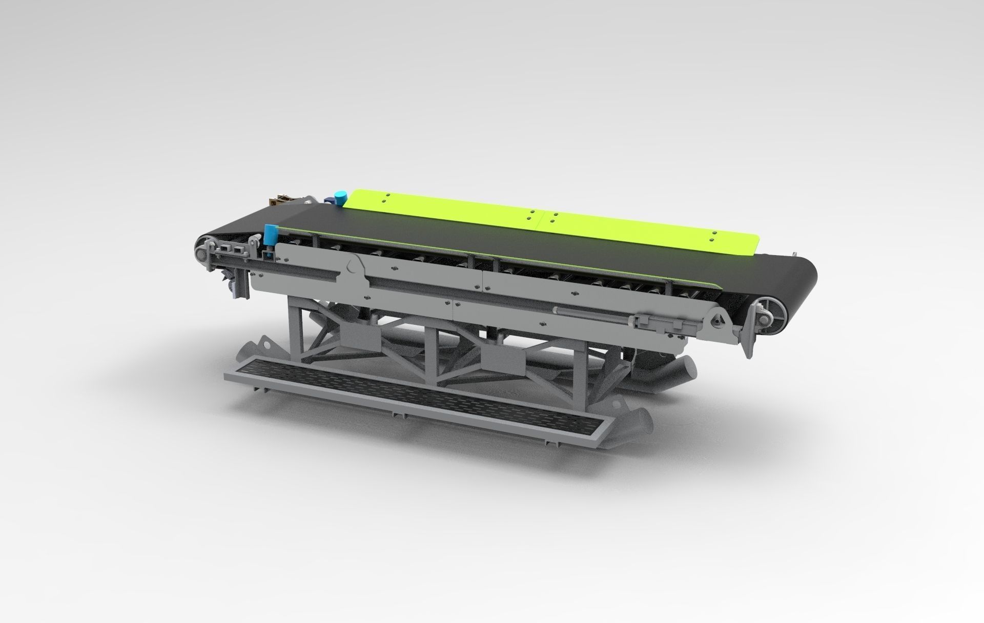 3D model Conveyor Belt Table VR / AR / low-poly | CGTrader
