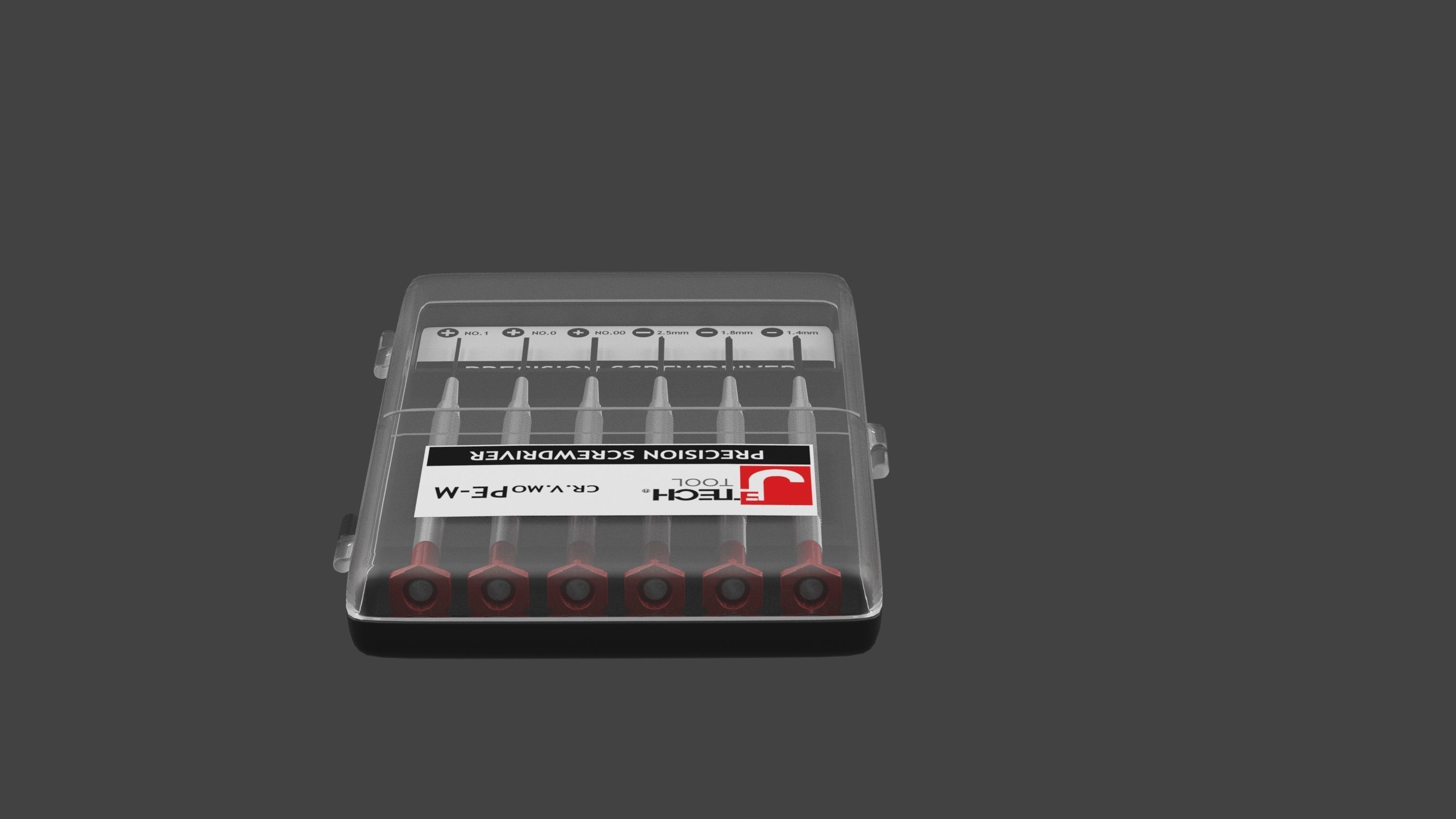 j tech tools Screwdriver Set 3D model | CGTrader