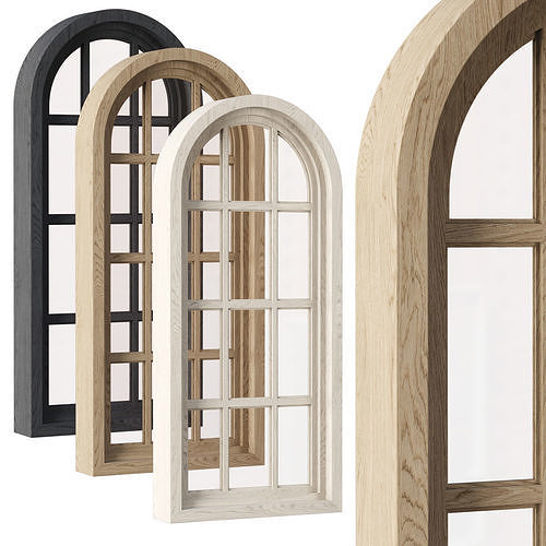 3D model Arch Windows V2 VR / AR / low-poly | CGTrader