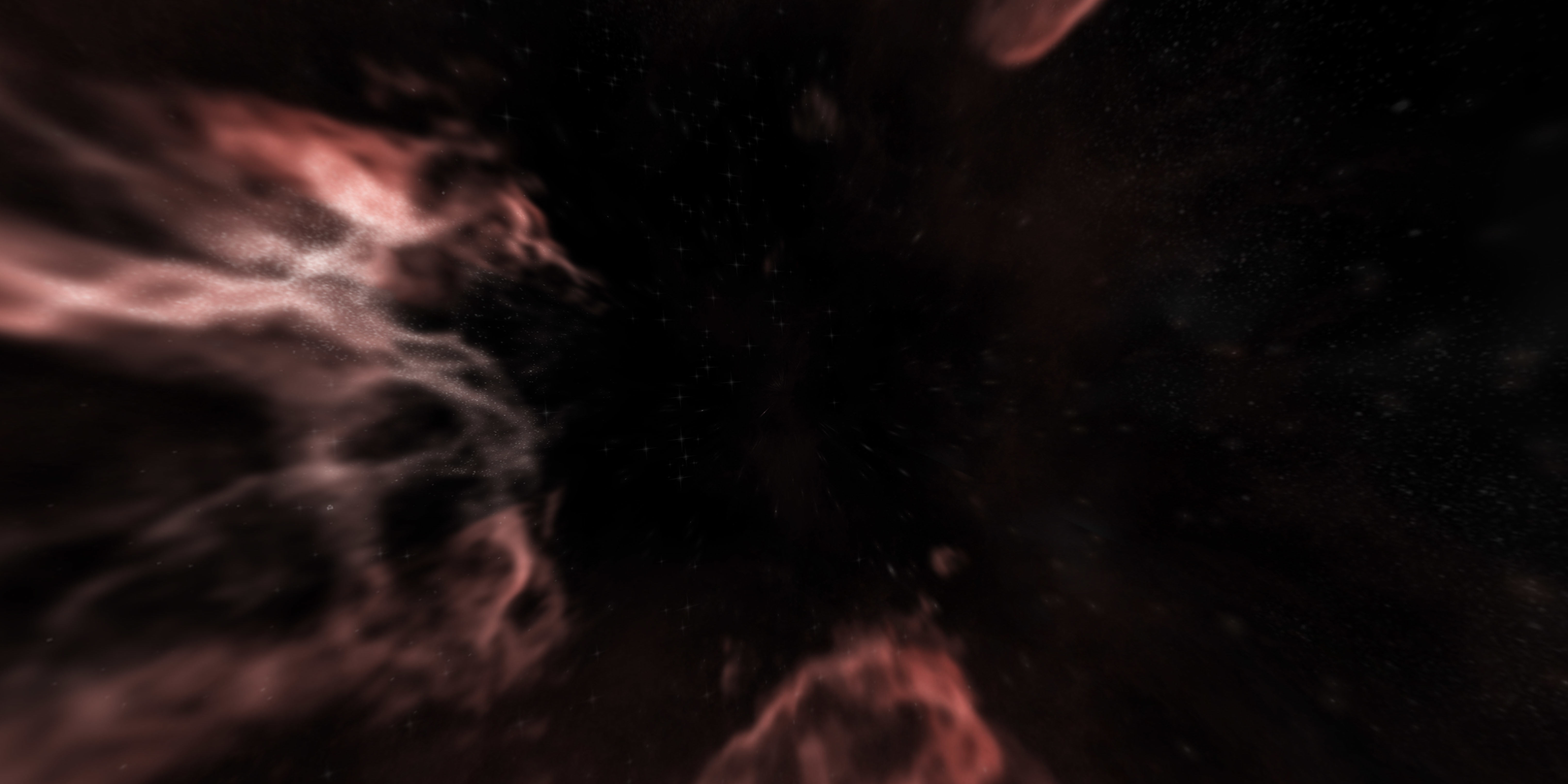 3D model HDRI Epic Panoramic Sky - 360 starfield - fire night sky 014 ...