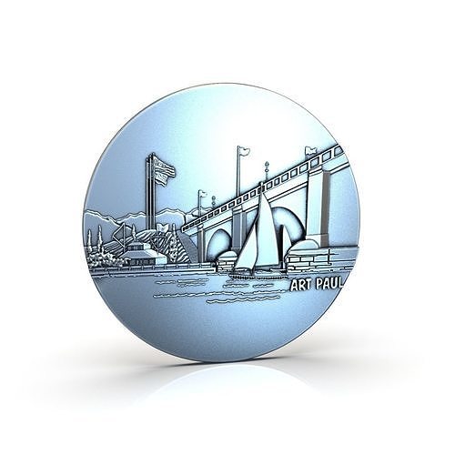 City Logo 3D model 3D printable | CGTrader