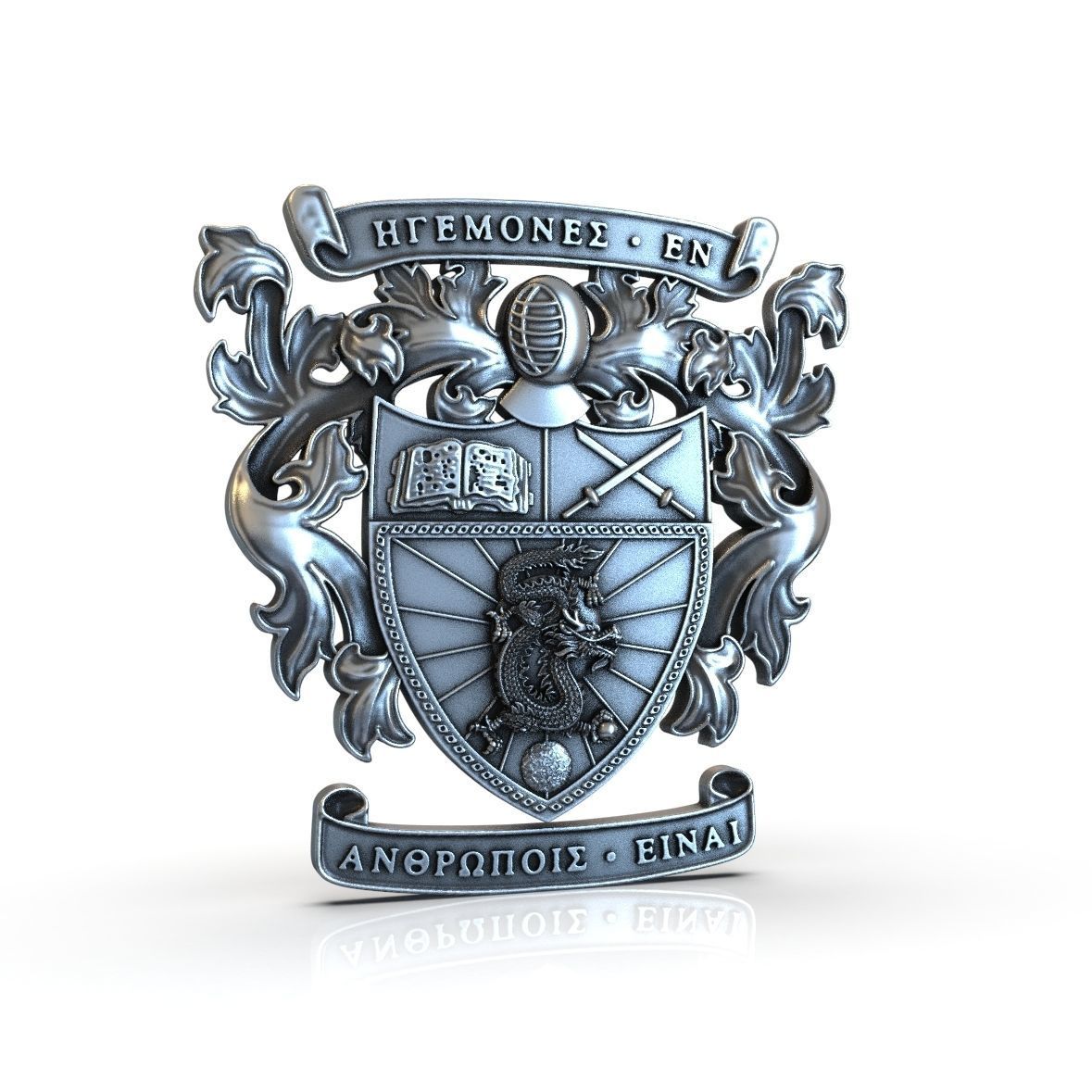 Lambda Phi Epsilon 3D model 3D printable | CGTrader