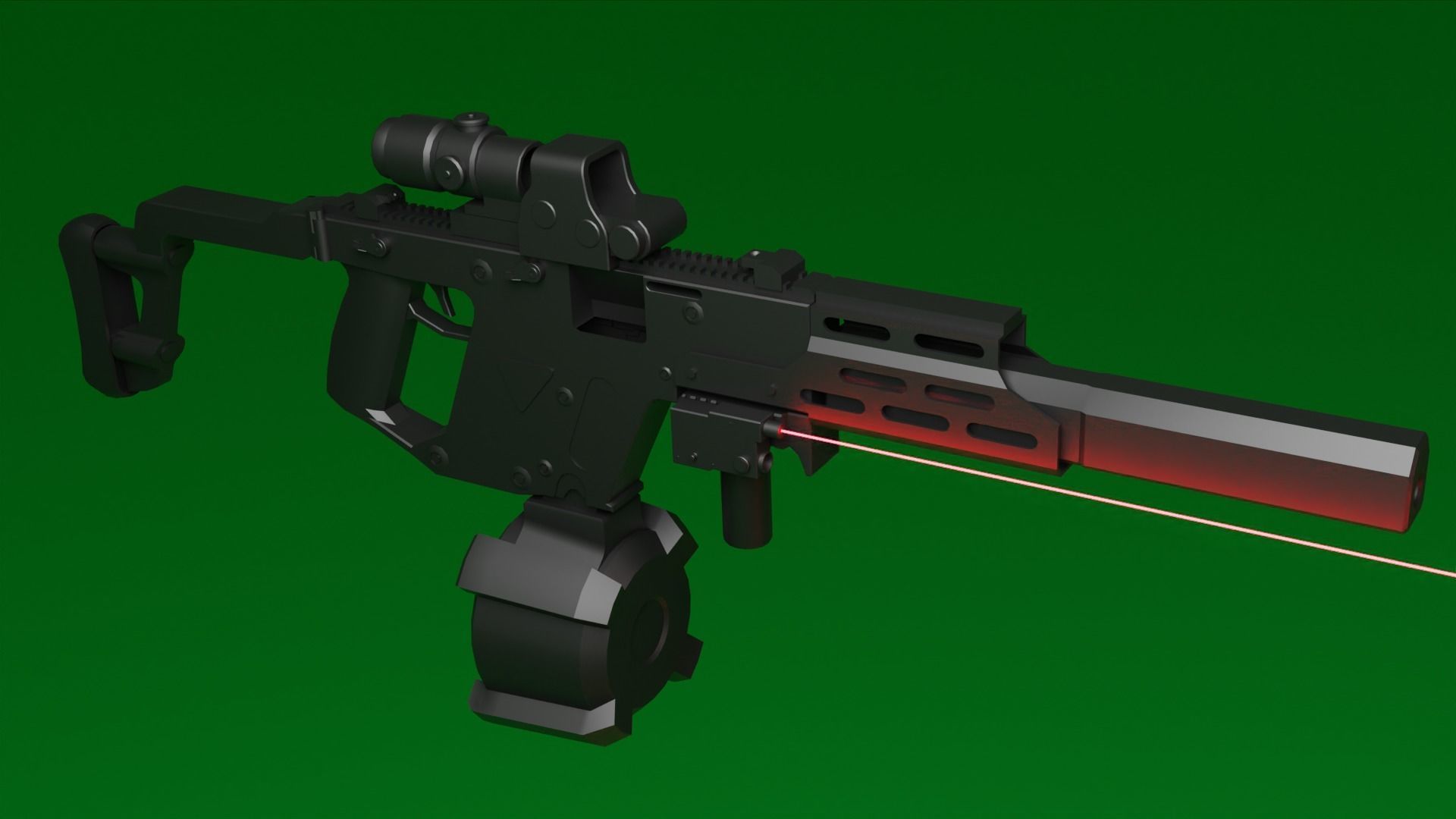 Kriss Vector pack 3D model | CGTrader