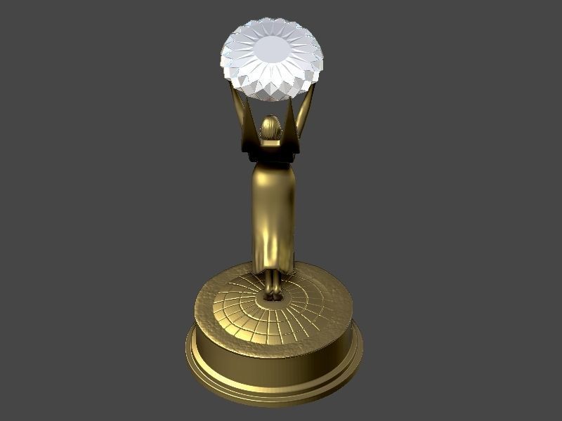 Award trofiy design 3D model 3D printable | CGTrader