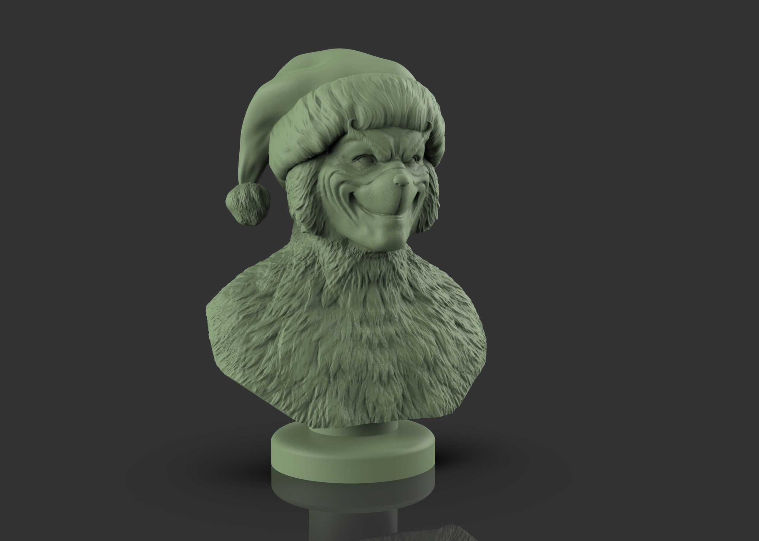 Grinch 3D model 3D printable | CGTrader