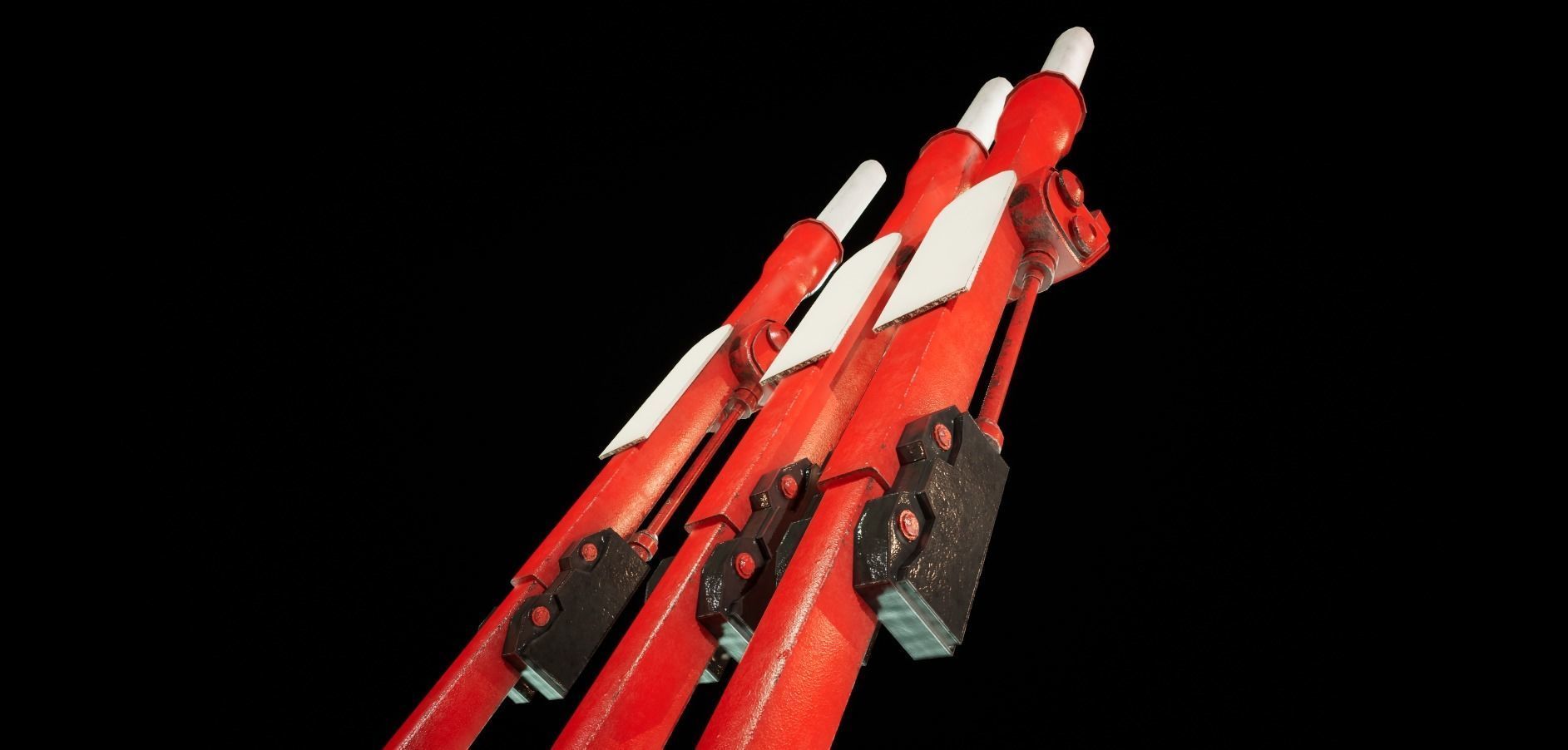 Railway Lever Switch Control animation Game Ready 3D model animated ...