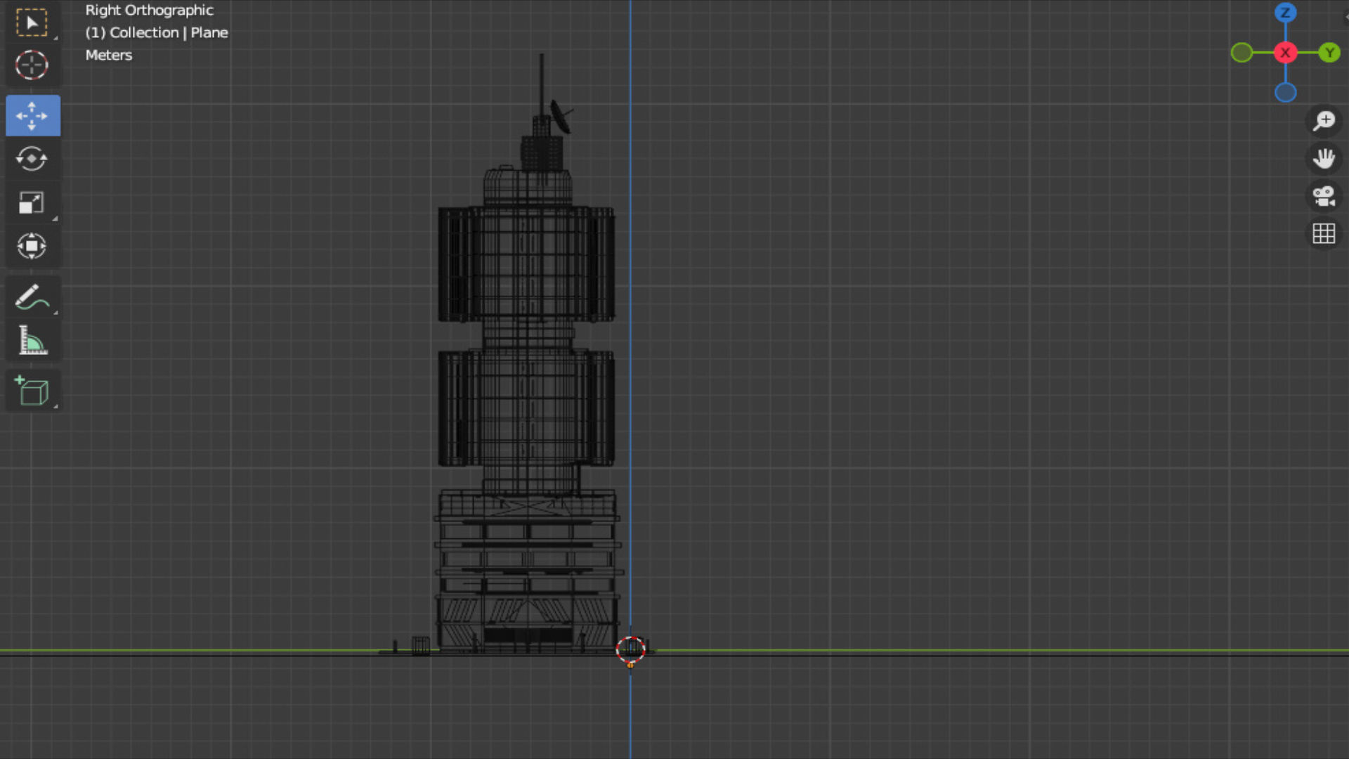 3D model Modern Cyberpunk Building VR / AR / low-poly | CGTrader