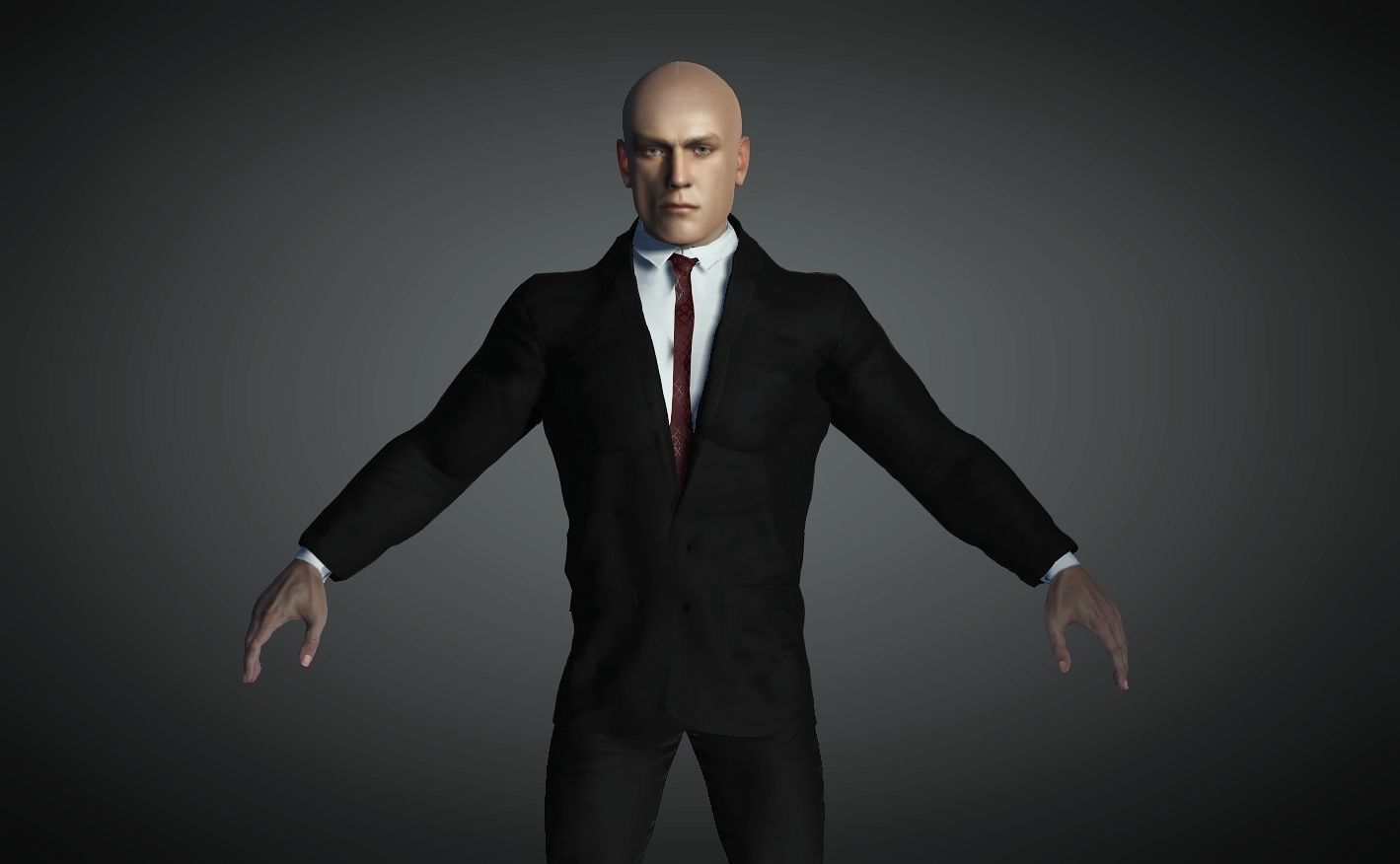 3D model Hitman 47 Model VR / AR / low-poly rigged animated | CGTrader