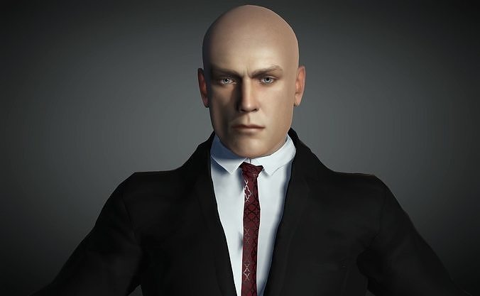 3D model Hitman 47 Model VR / AR / low-poly rigged animated | CGTrader