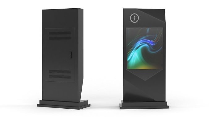 Information Kiosk 3D model | CGTrader