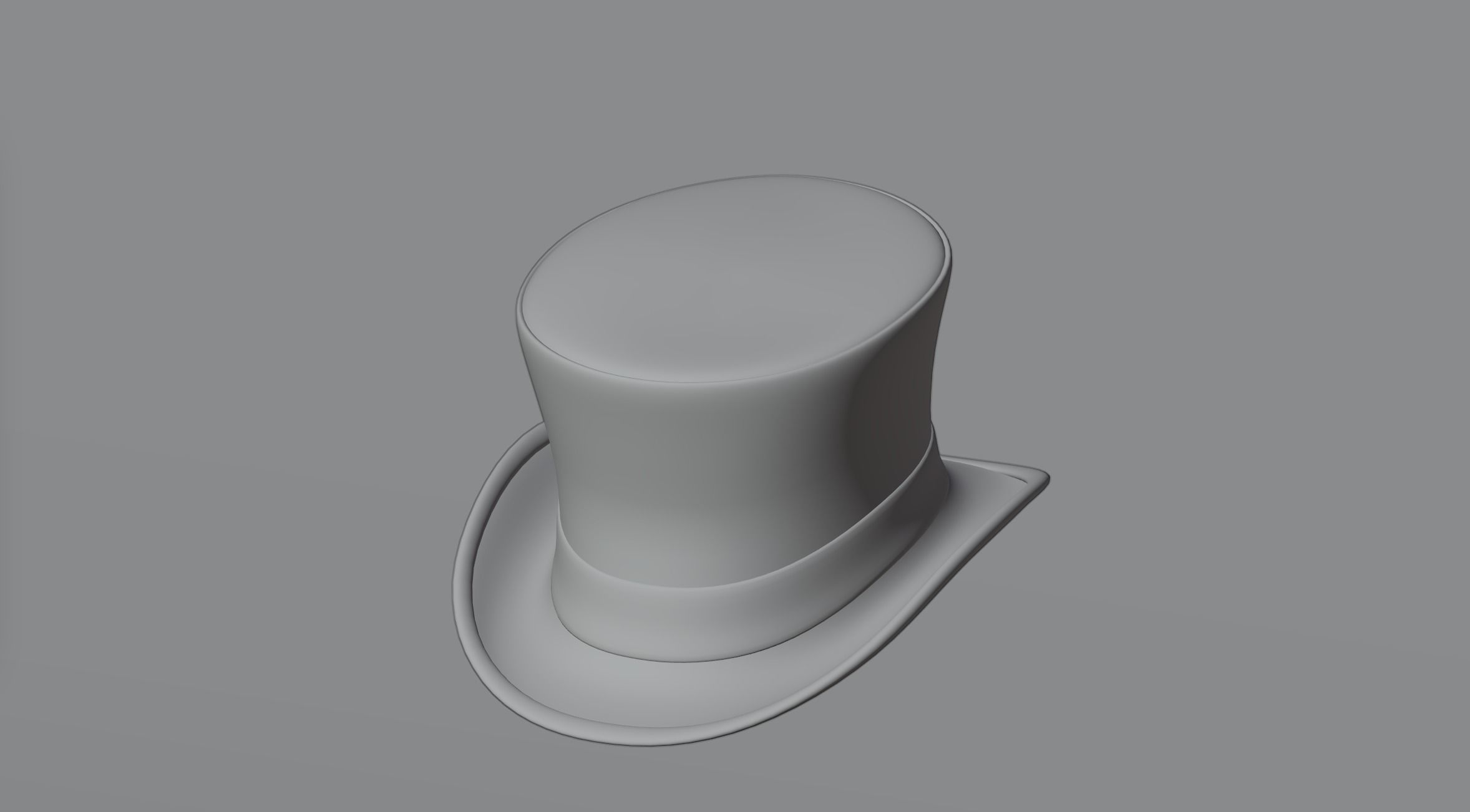 Top hat 3D model | CGTrader