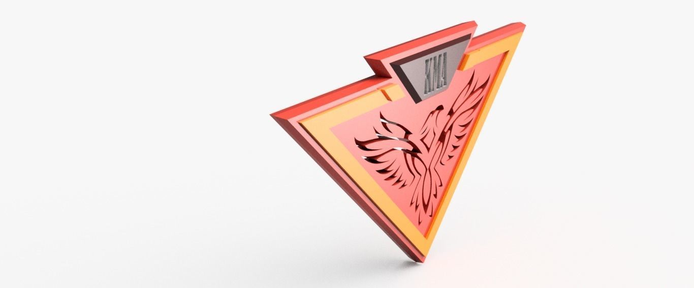 KMA emblem 01 free 3D model | CGTrader