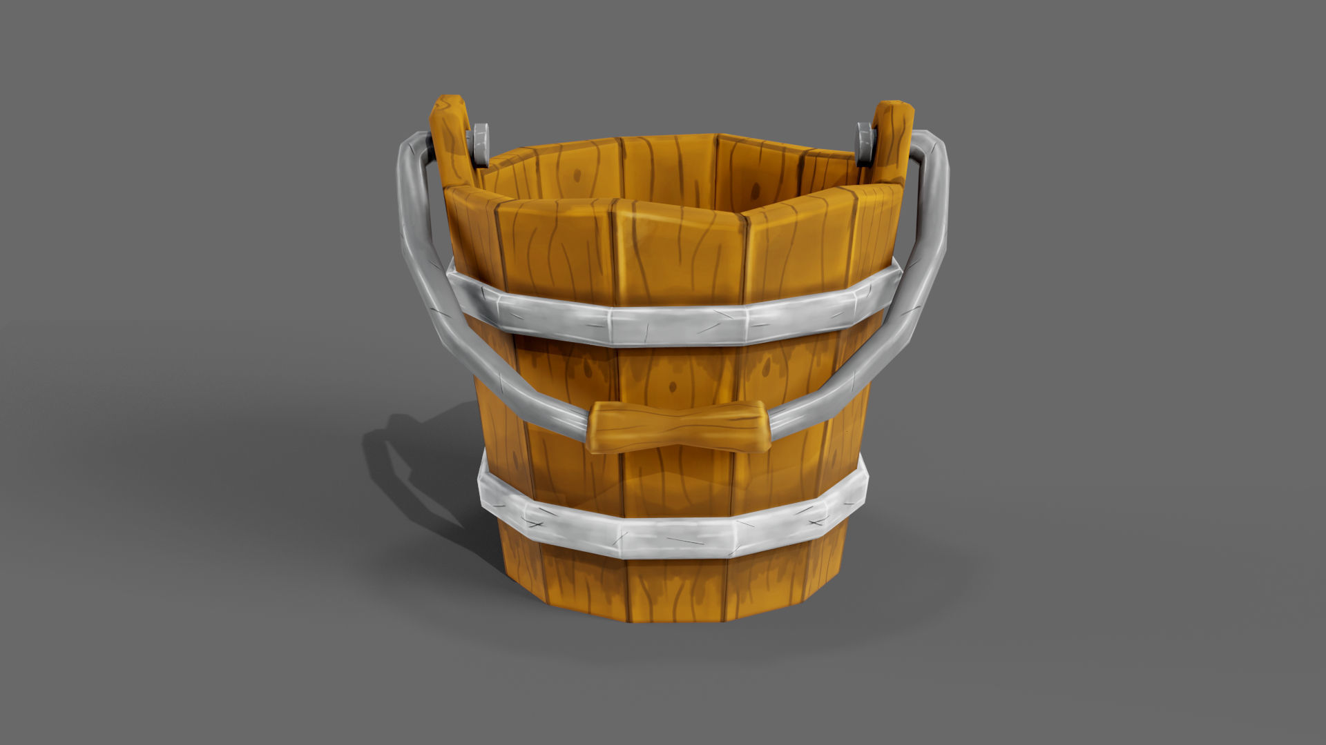 3D model Stylized Bucket VR / AR / low-poly | CGTrader