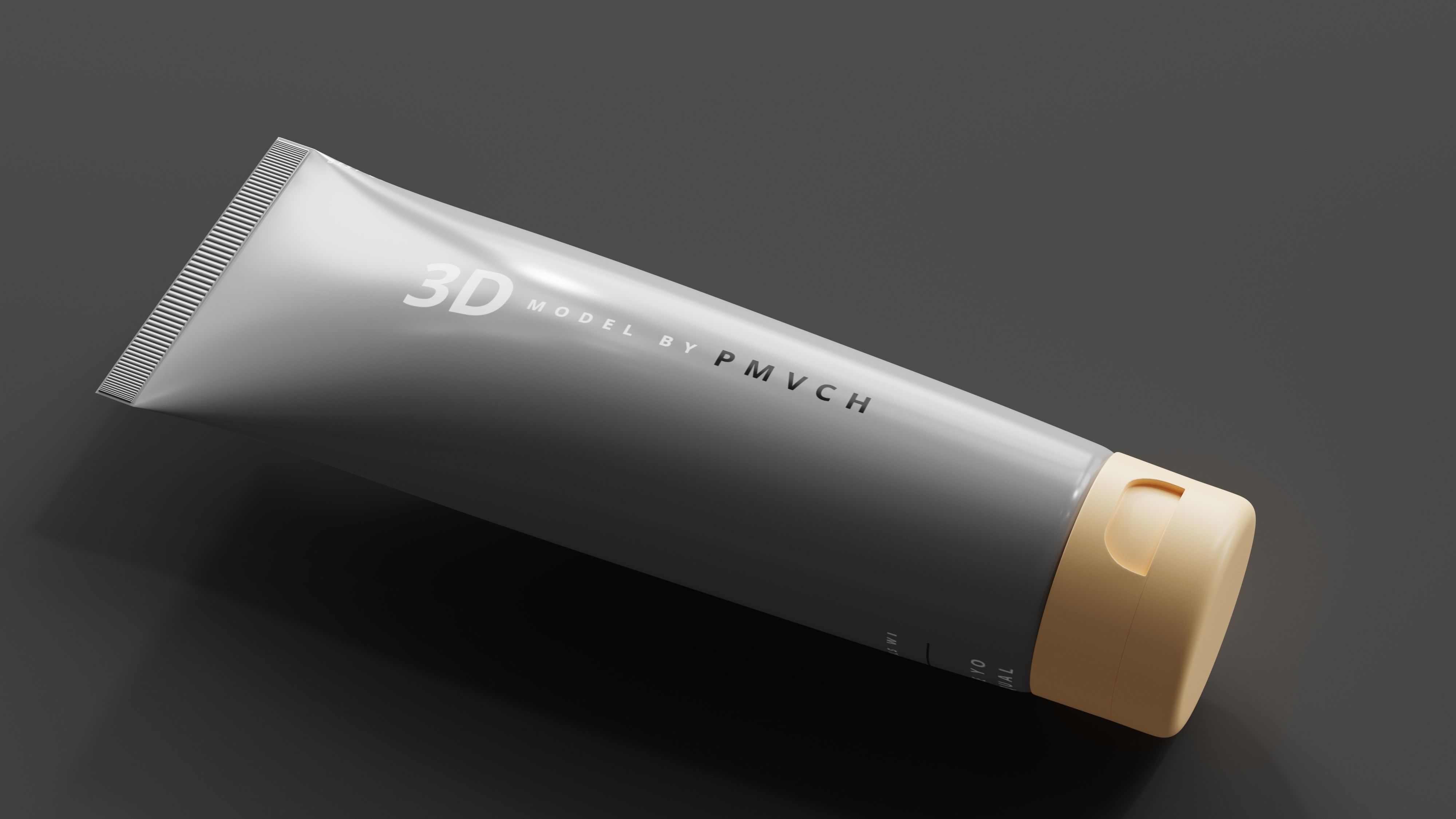 Cosmetic Cream Tube 3D model | CGTrader