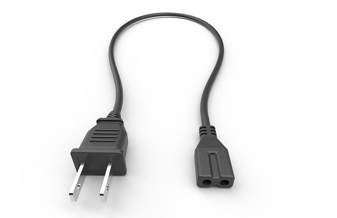 Power Cord M1 3D model | CGTrader