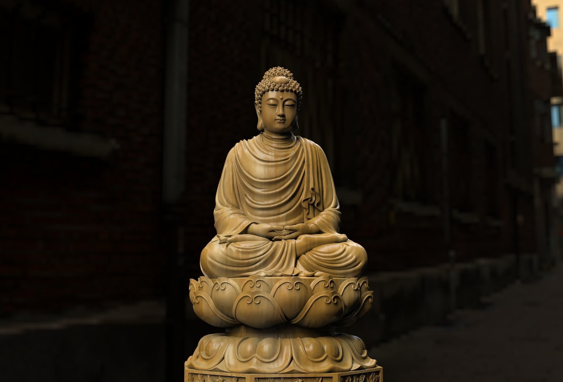 BUDDHA 3D model | CGTrader