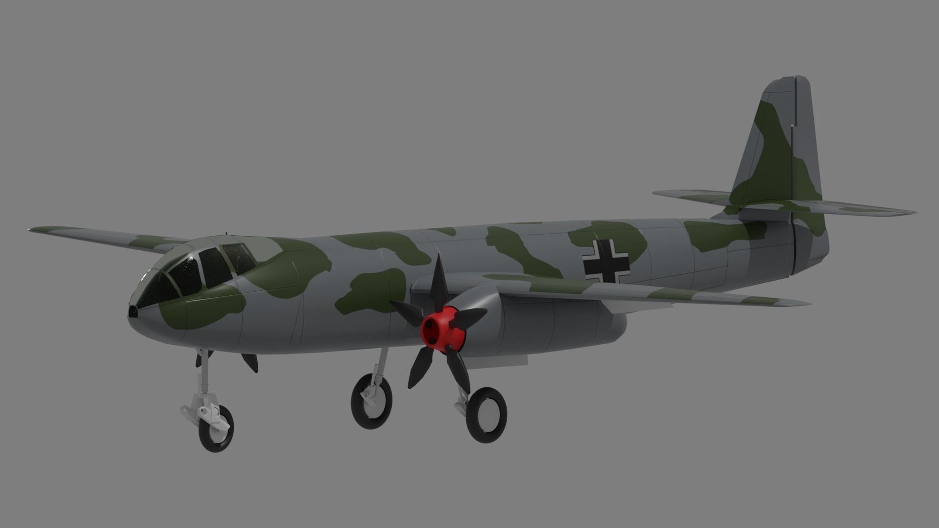 Heinkel HE 343 3D model | CGTrader