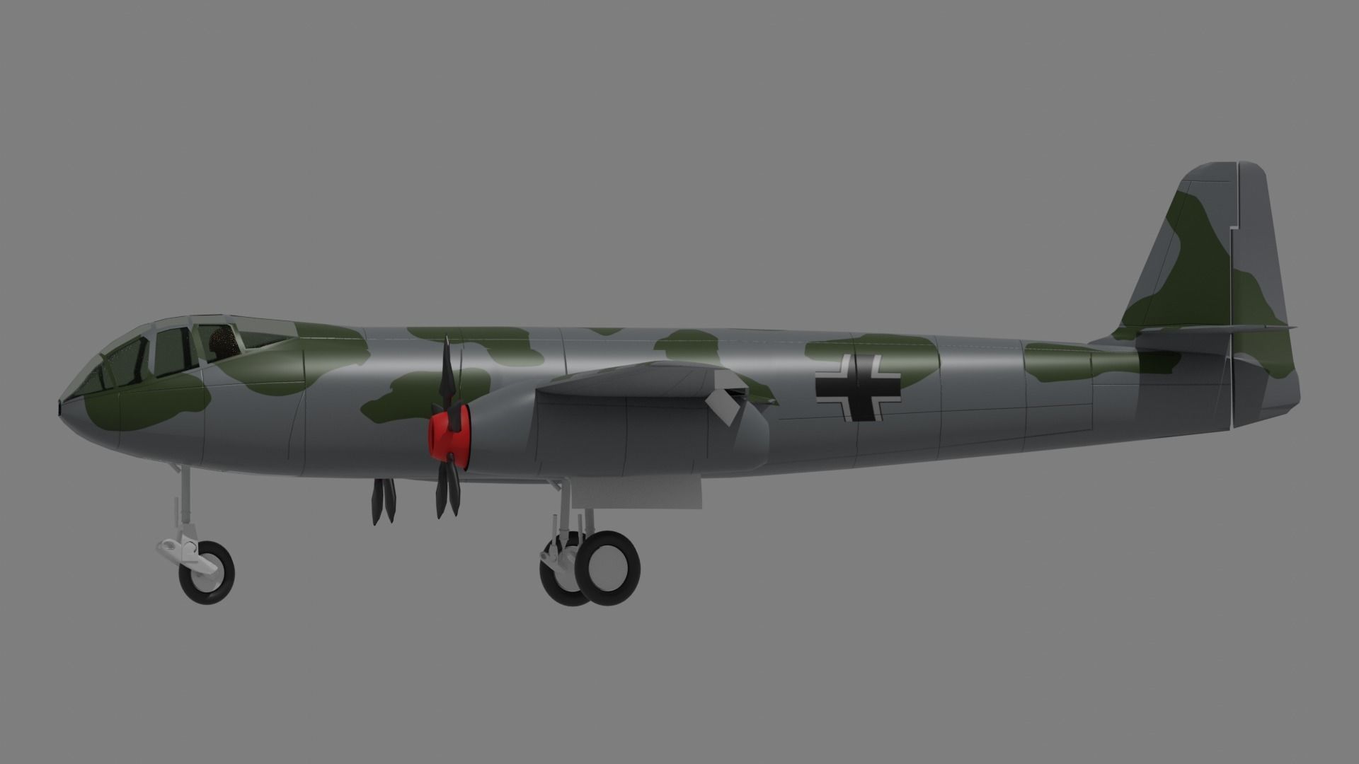 Heinkel HE 343 3D model | CGTrader