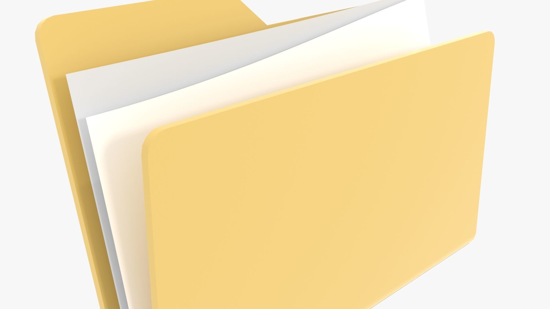File Folder 3D model | CGTrader