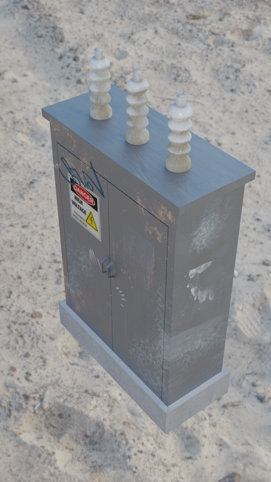 Electrical Control Box free VR / AR / low-poly 3D model | CGTrader