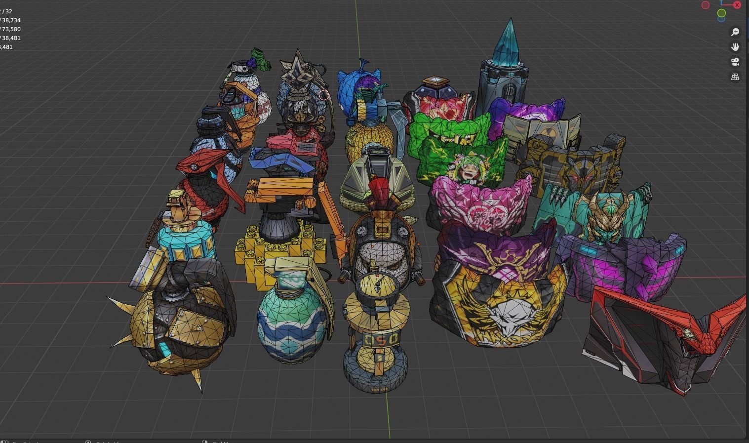 Weapon Grenade Gloo Wall Rifle bomb 3D model | CGTrader