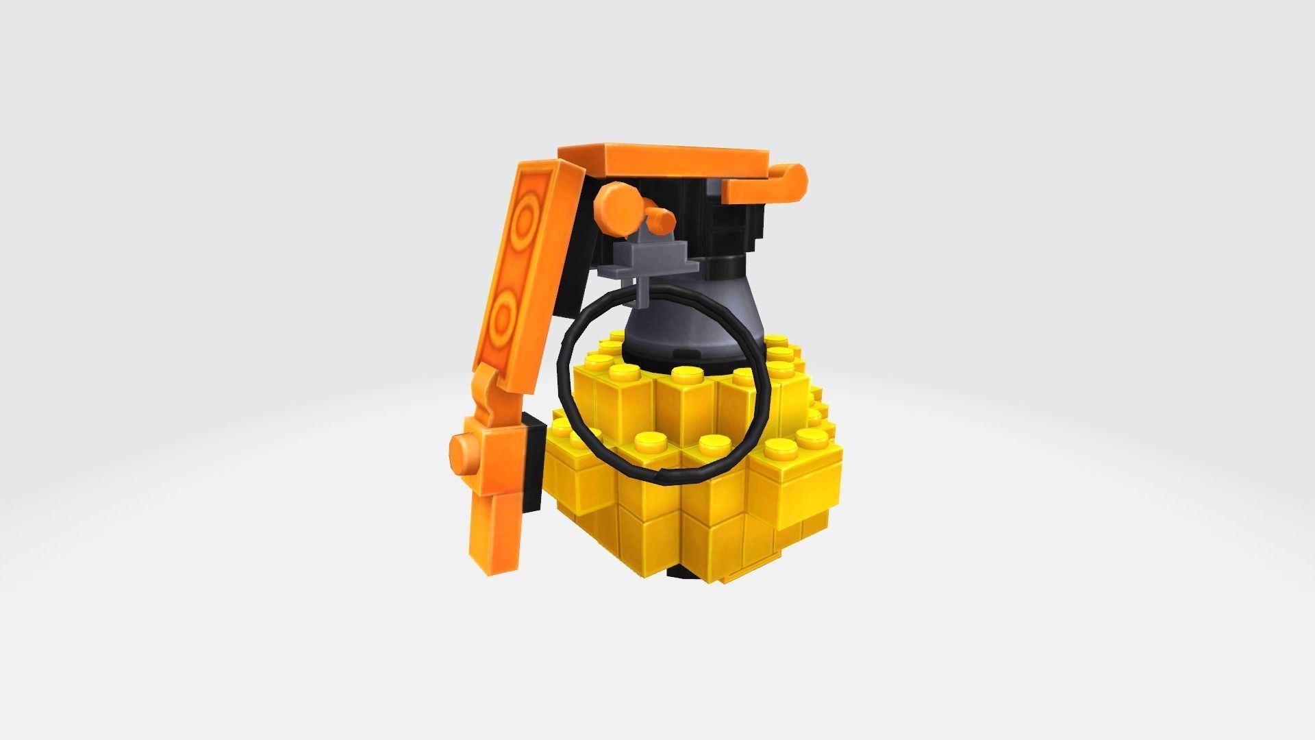 Weapon Grenade Gloo Wall Rifle bomb 3D model | CGTrader