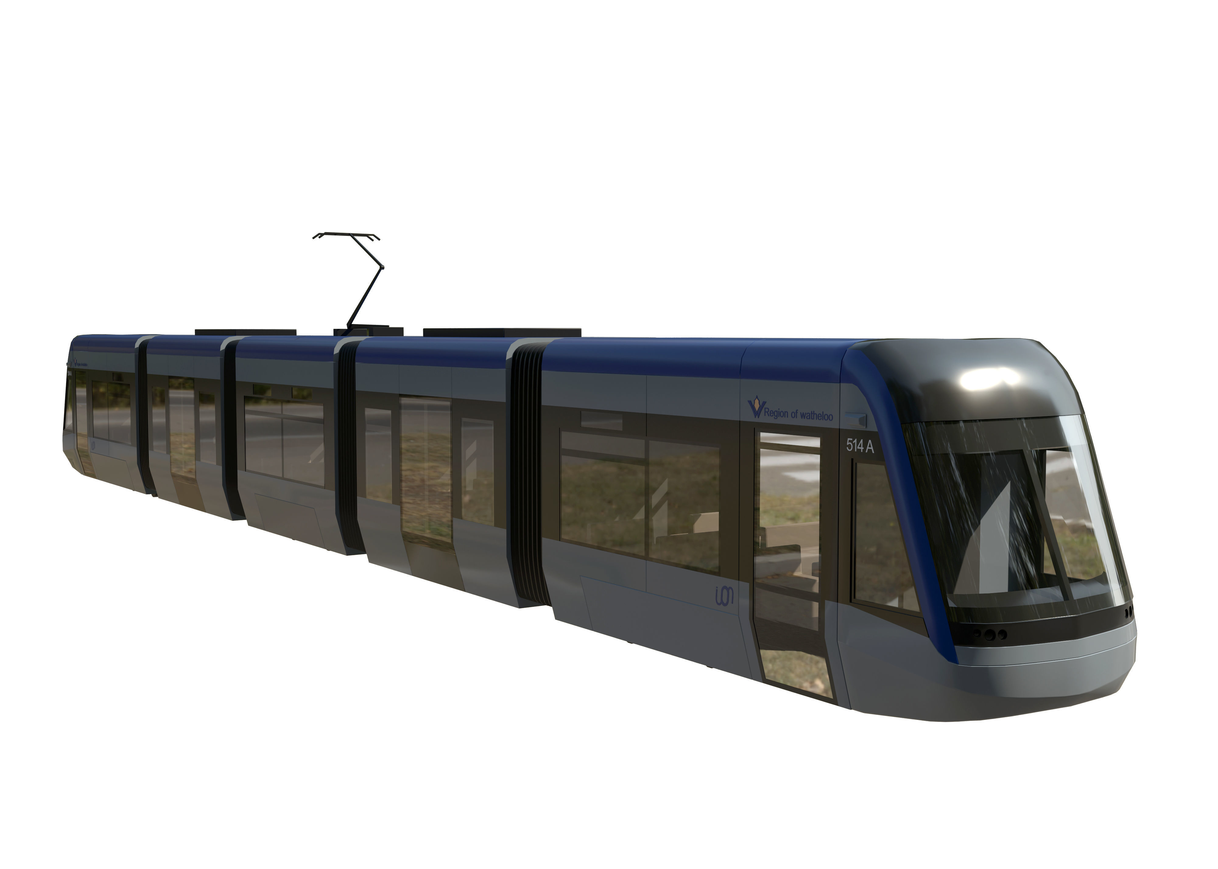 Bombardier Flexity Freedom 3D model | CGTrader