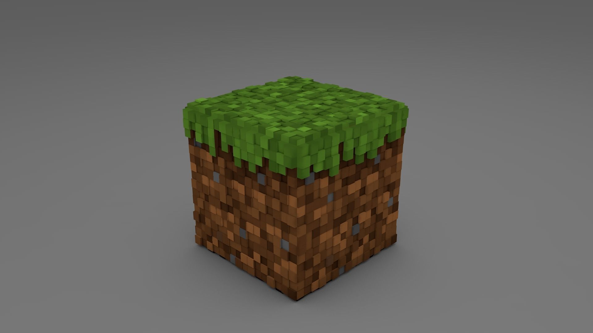 Grass Block - Minecraft 3D model | CGTrader