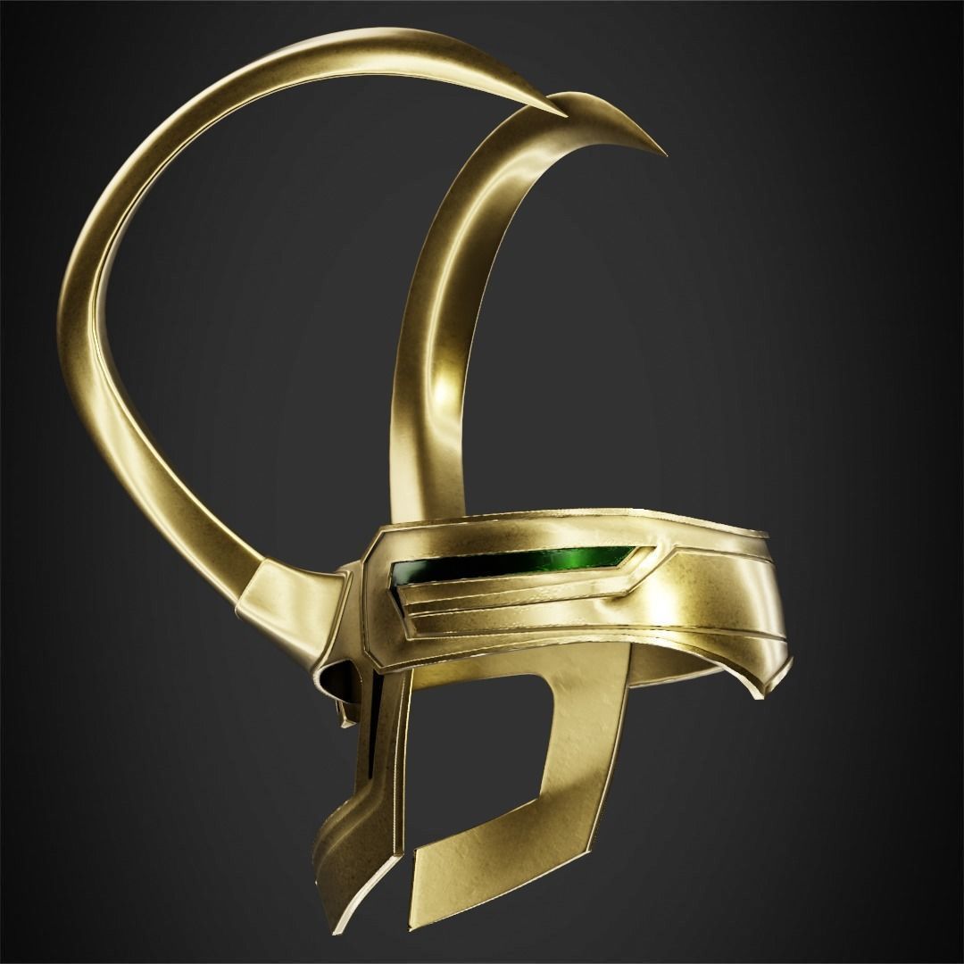 Thor Ragnarok Loki Crown for Cosplay 3D model 3D printable | CGTrader