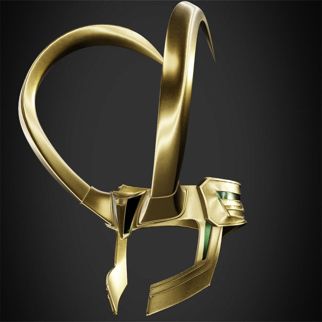 Thor Ragnarok Loki Crown for Cosplay 3D model 3D printable | CGTrader