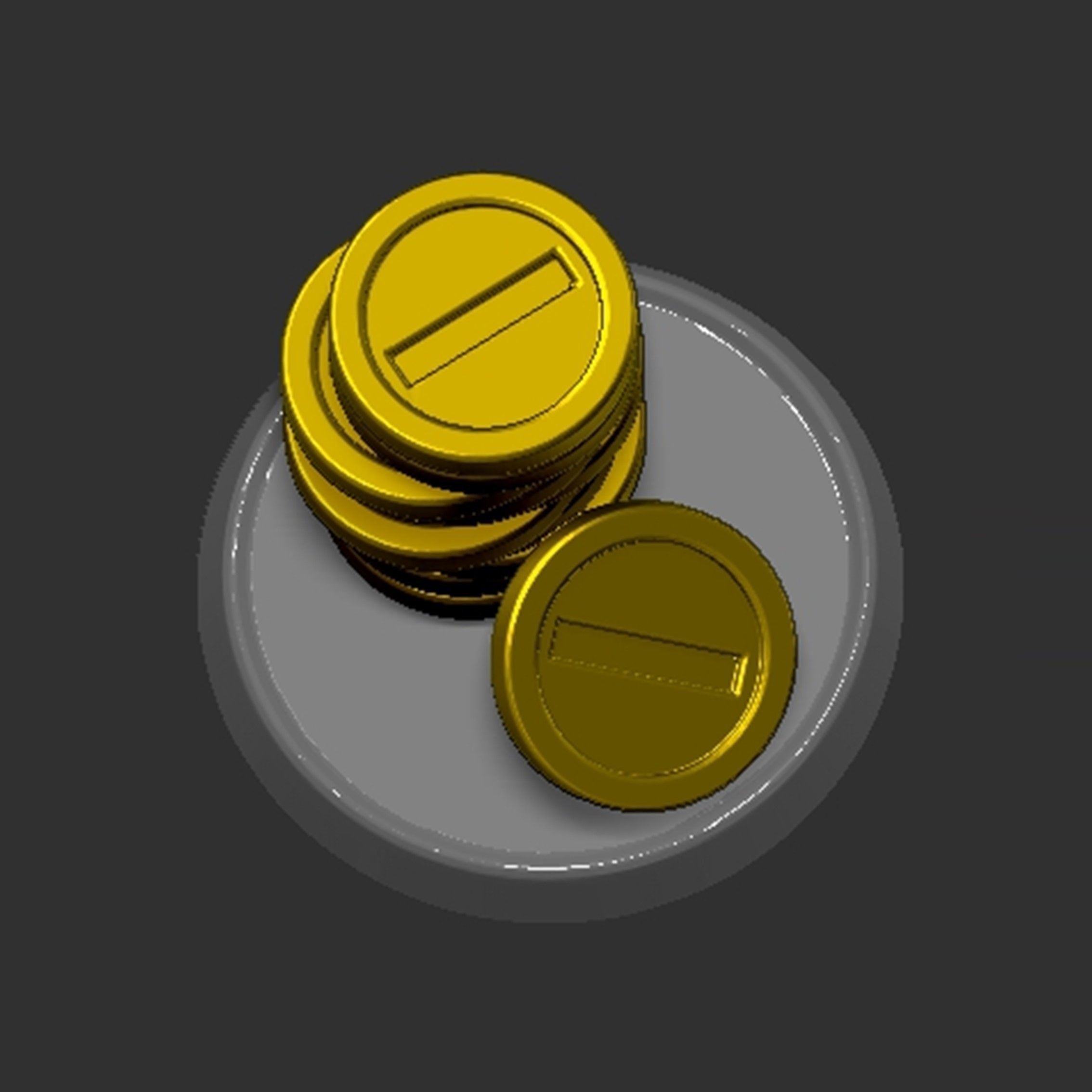 Mario Messy Coins Based 3D model 3D printable | CGTrader
