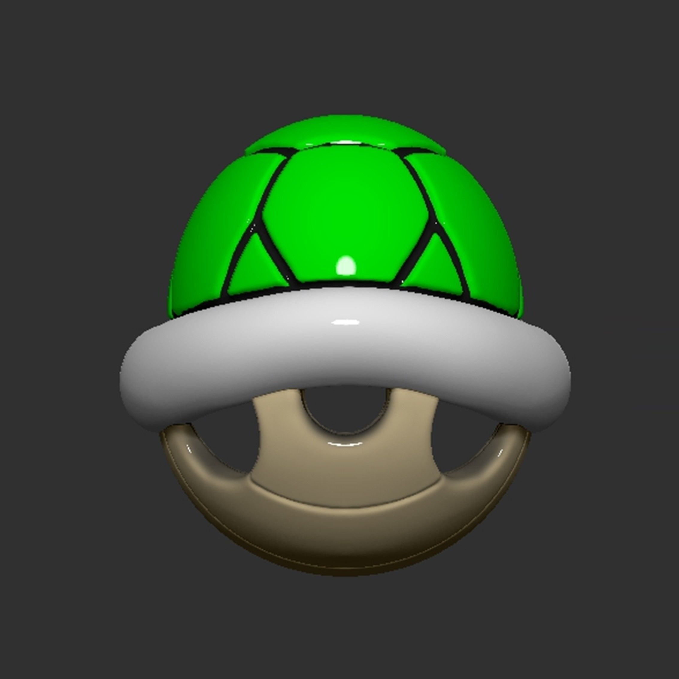 Mario Turtle Shell Koopa Troopa 3D model 3D printable | CGTrader