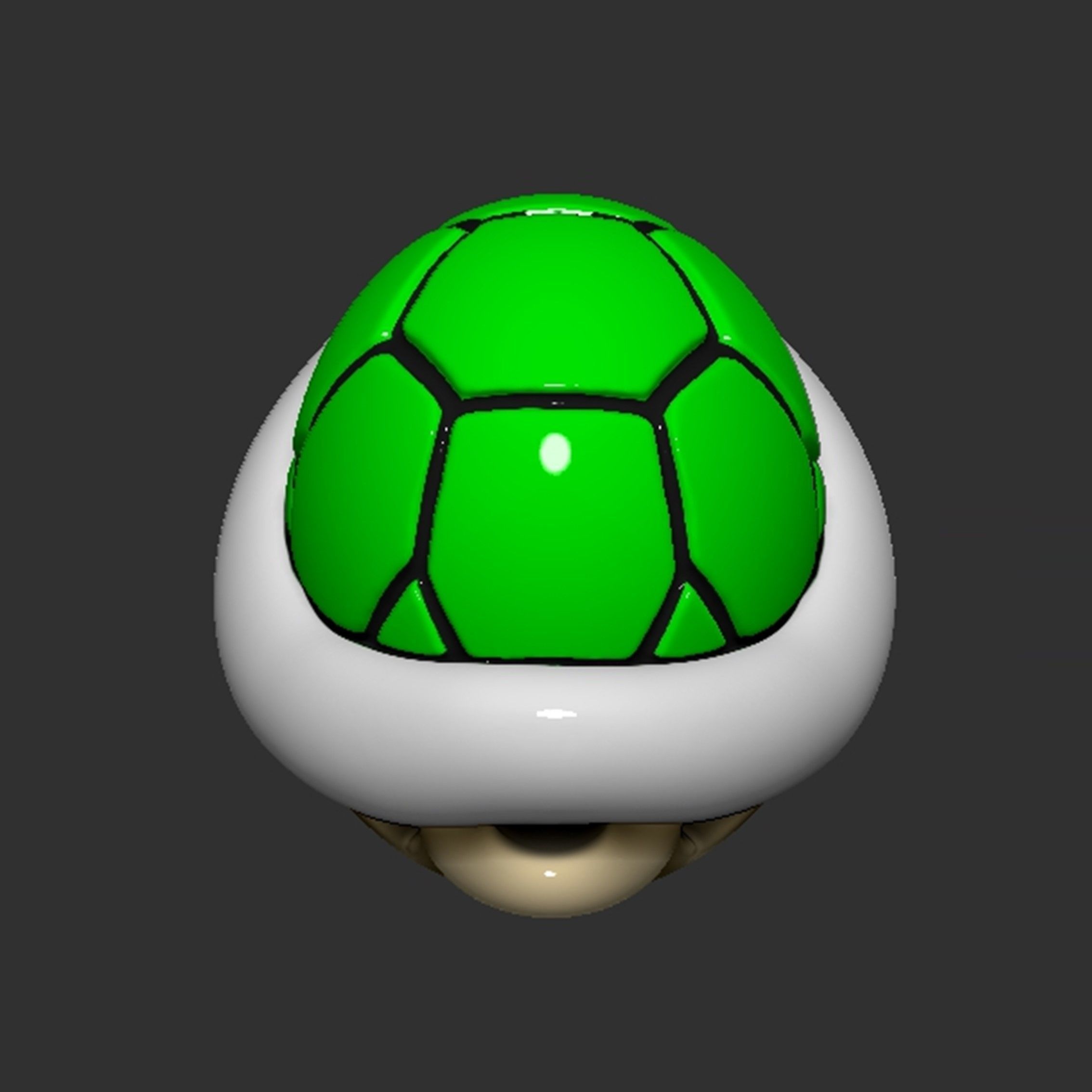Mario Turtle Shell Koopa Troopa 3D model 3D printable | CGTrader