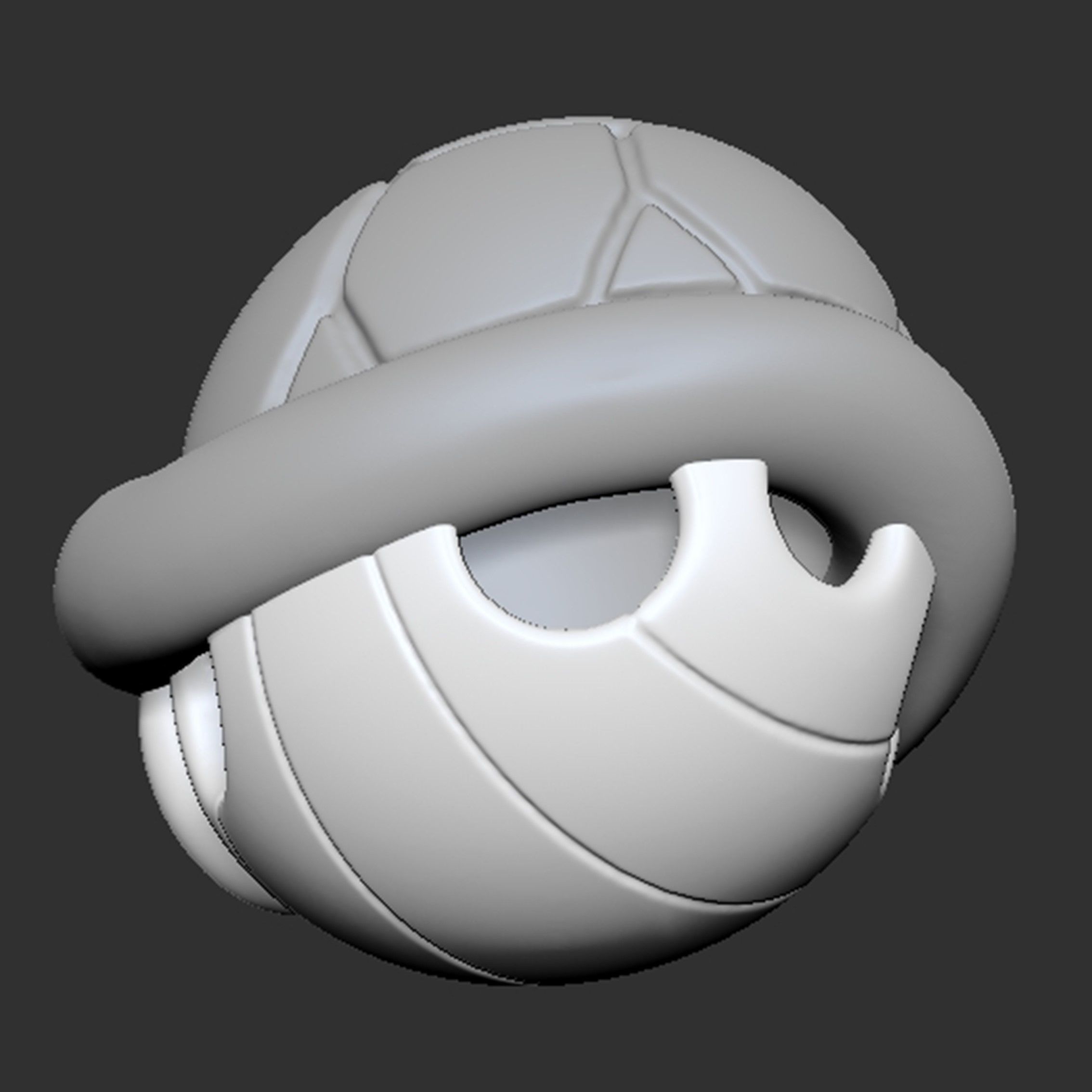 Mario Turtle Shell Koopa Troopa 3D model 3D printable | CGTrader