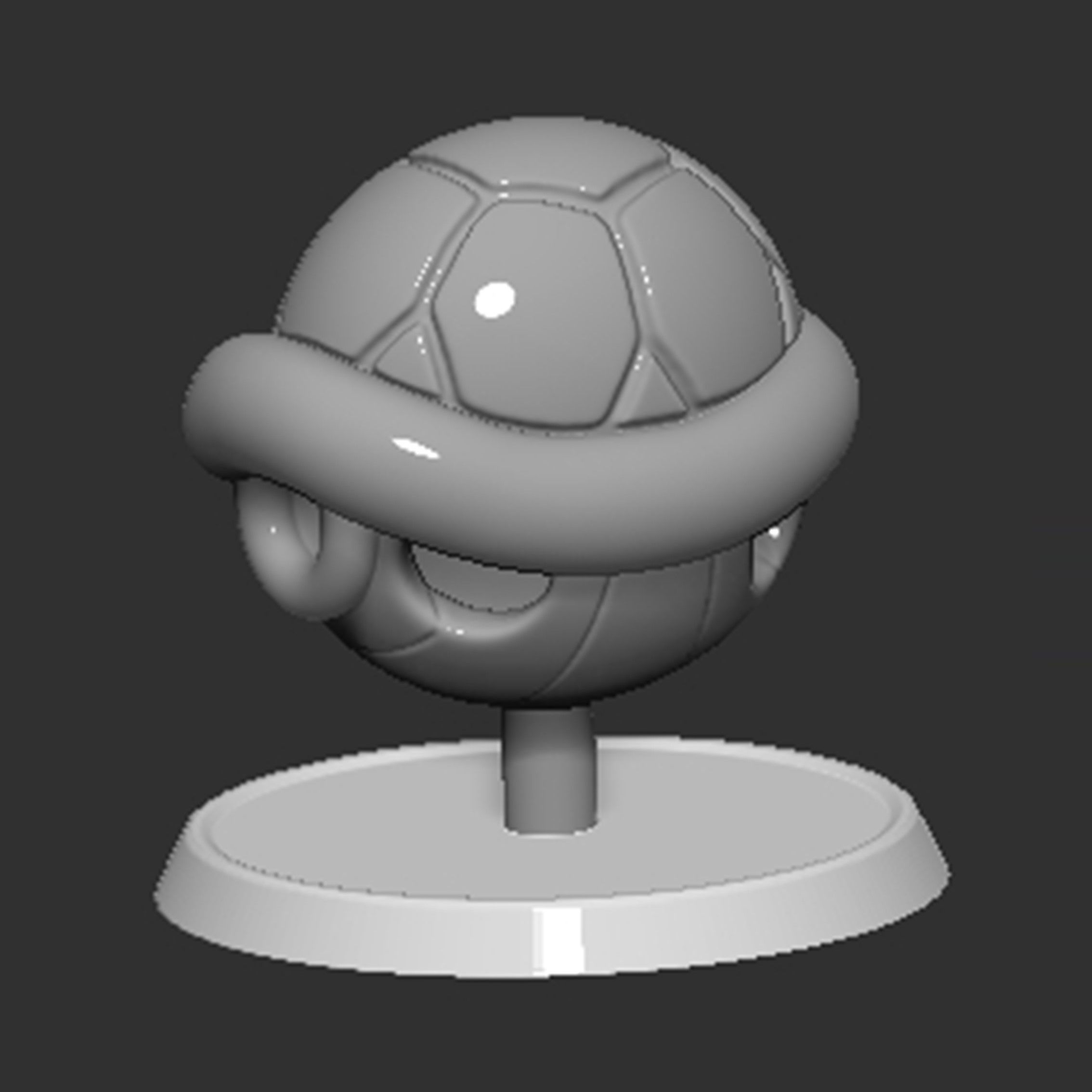 Mario Turtle Shell Based Koopa Troopa 3D model 3D printable | CGTrader