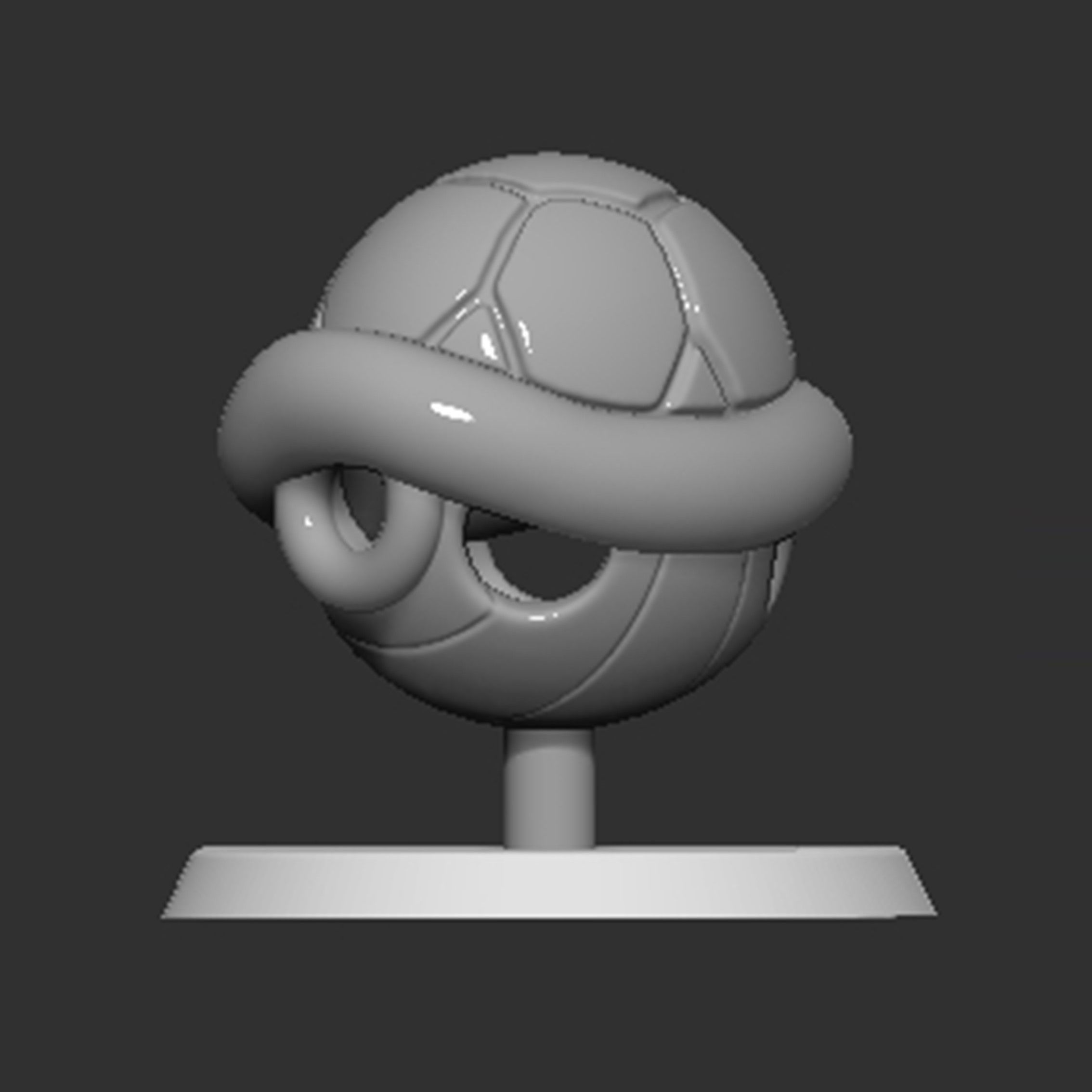 Mario Turtle Shell Based Koopa Troopa 3D model 3D printable | CGTrader